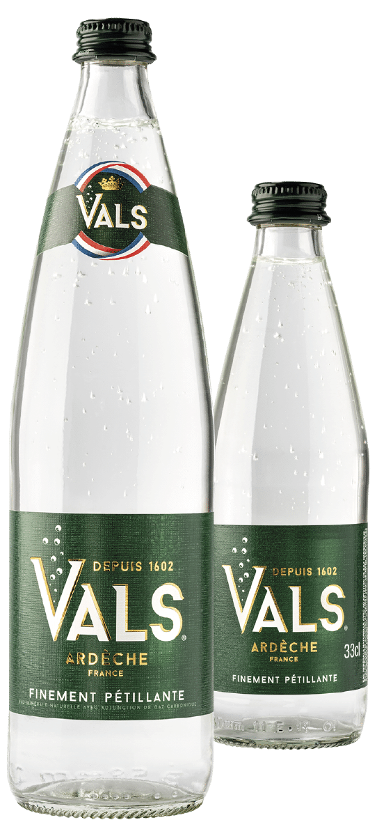 Vals, une eau élégante sur votre table
